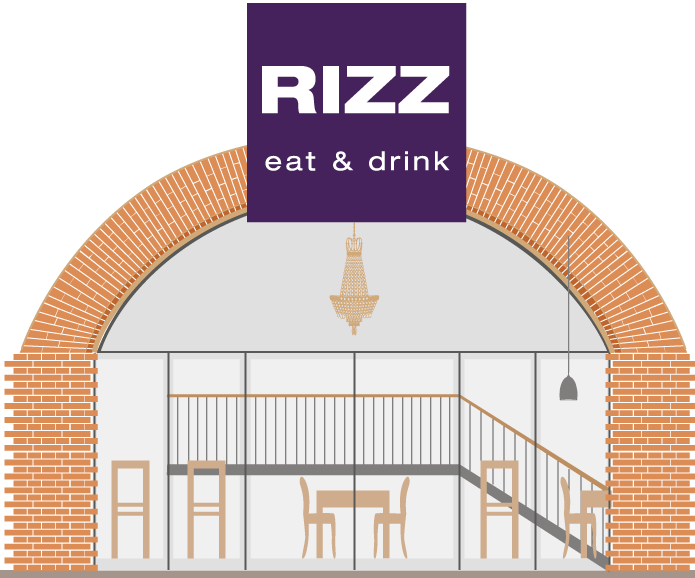 Rizz eat & drink // Restaurant & Bar